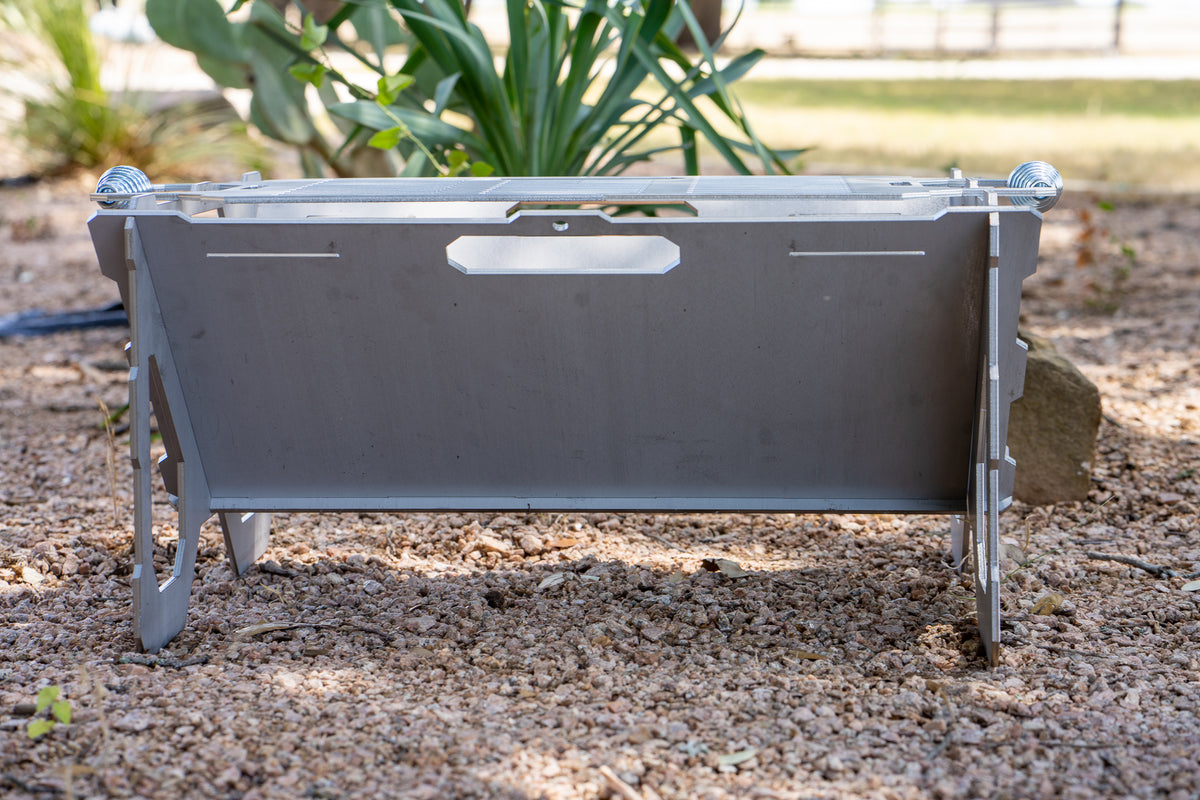 Portable Stainless Steel Cooking Fire Pit for Sale | ASF Smokers
