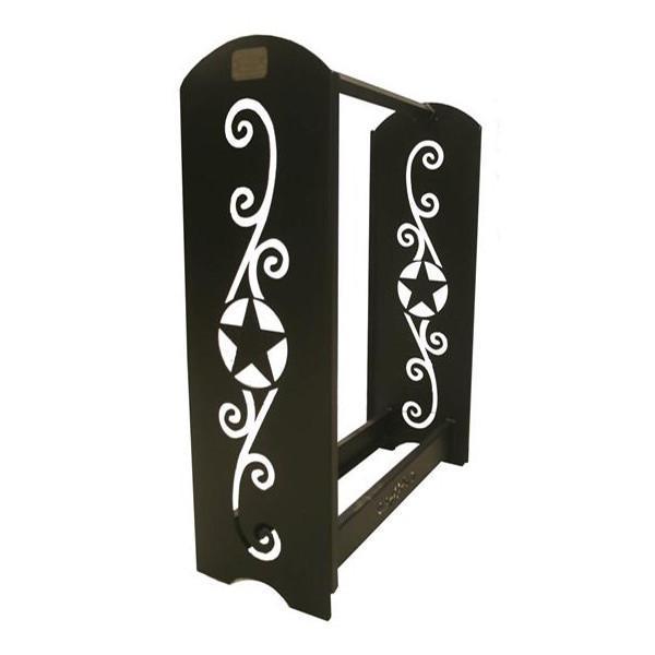 Heavy-Duty Log Rack | 3-Foot Firewood Rack | ASF Smokers